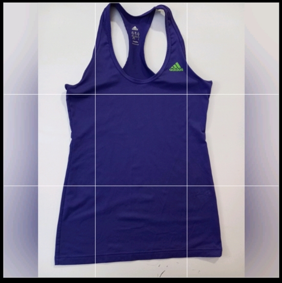 adidas | Tops | Adidas Climalite Purple Racer Back Ribbed Tankszxs ...